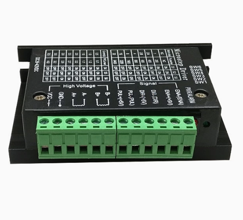 TB6600 Microstep Driver 4.0A 9V-42V DC 42/57 CNC Nema Stepper Motor ...