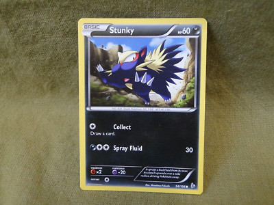 Pokemon Trading Card - Flashfire: Stunky 54/106 | eBay
