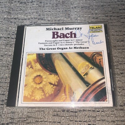 TELARC JS Bach MICHAEL MURRAY Organ Pieces (CD, 1985) CD-80049 | eBay