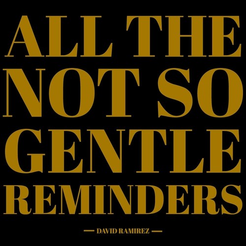 David Ramirez All the Not So Gentle Reminders (Vinyl) 12" Album ...