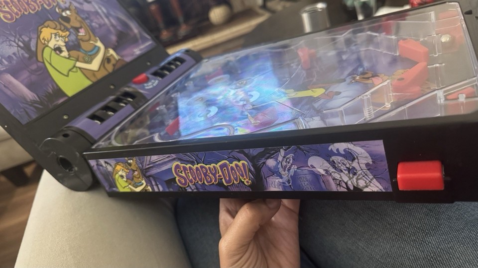 VTG Scooby-Doo Table Top Pinball Machine Halloween Hanna Barbera RARE ...