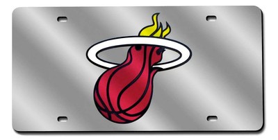 Miami Heat License Plate Laser Cut Silver - Special Order | eBay