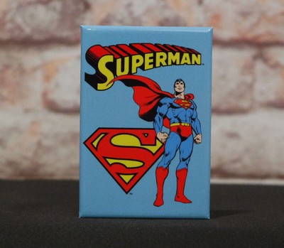 Superman Retro Refrigerator / Toolbox Magnet | eBay
