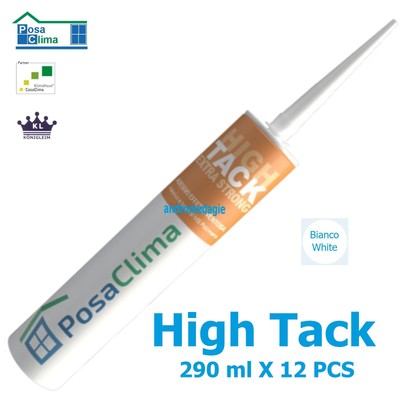 ADESIVO HIGH TACK EXTRA STRONG BIANCO 290ML 12 PZ Incollaggio di ...