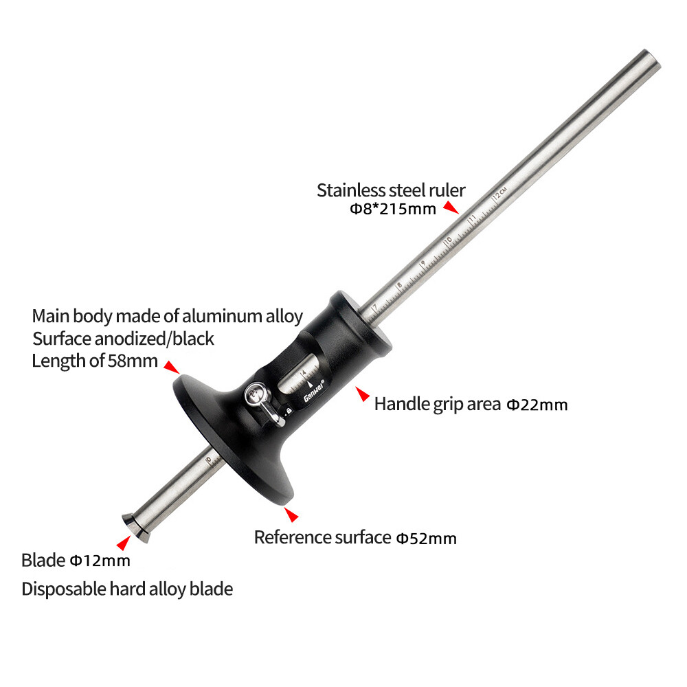 European Metric Wheel Marking Gauge Line Drawing Woodworking Wood ...
