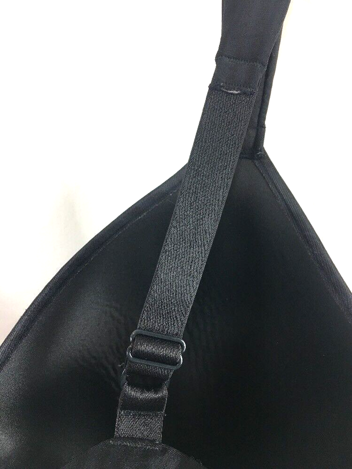 Playtex Full Coverage Bra Size 42 DD Black on Black Stripes B162*B | eBay