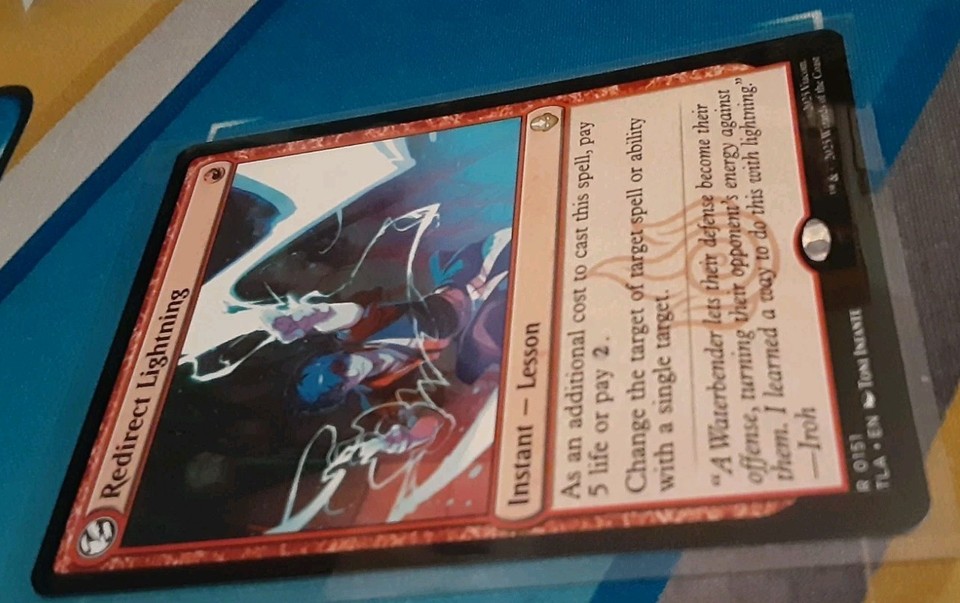 Redirect Lightning MTG Card Avatar: The Last Airbender Regular NM Rare ...
