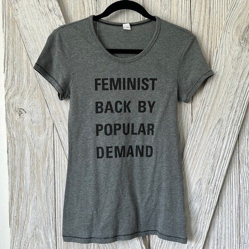 Feminist Back By Popular Demand Tee Size Small | eBay