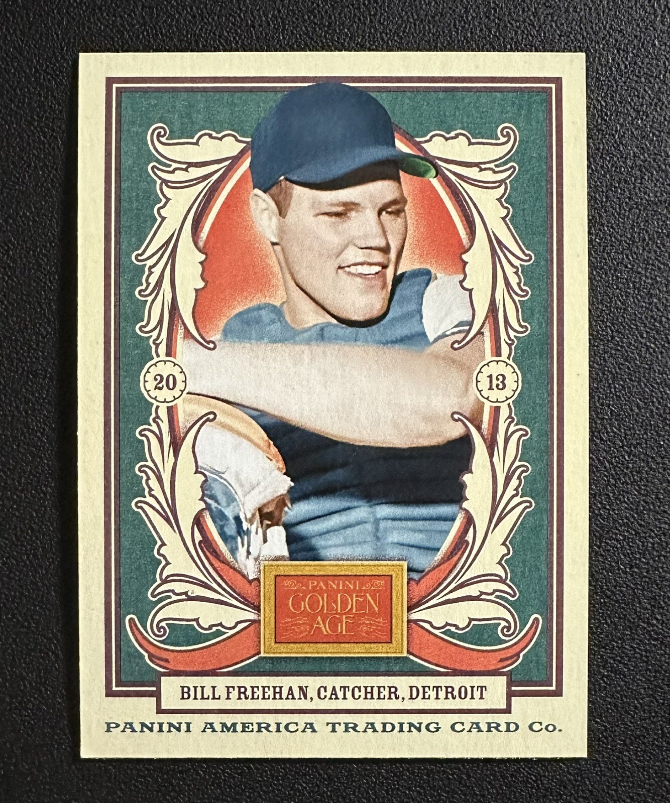 2013 Panini Golden Age #96 BILL FREEHAN, CATCHER, DETROIT card in ...