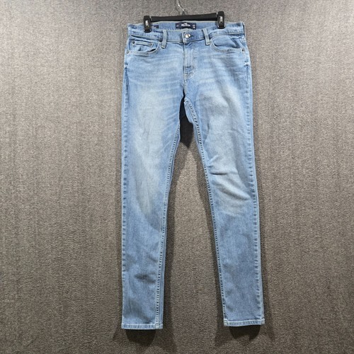 Hollister Jeans 32x36 Meas. 33x34 Mens Skinny Fit Epic Flex Stretch ...