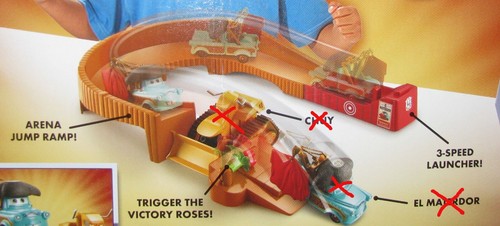 Disney Cars Toon Mater's Tall Tales El Materdor Track Play Set Only ...