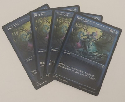 MTG 4X Filter Out March of the Machine: The Aftermath 0107 Foil ...