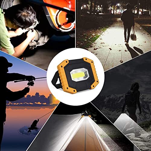 Rechargeable LED Work Light 30W 2000LM Portable Waterproof 2 Pack | eBay