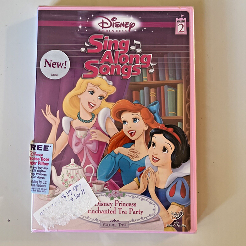 Disney Princess Sing-Along Songs Volume 2: Enchanted Tea Party (DVD ...