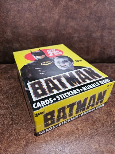 1989 Topps Batman Movie Bubble Gum Cards Complete 36 Count Set-fast ...