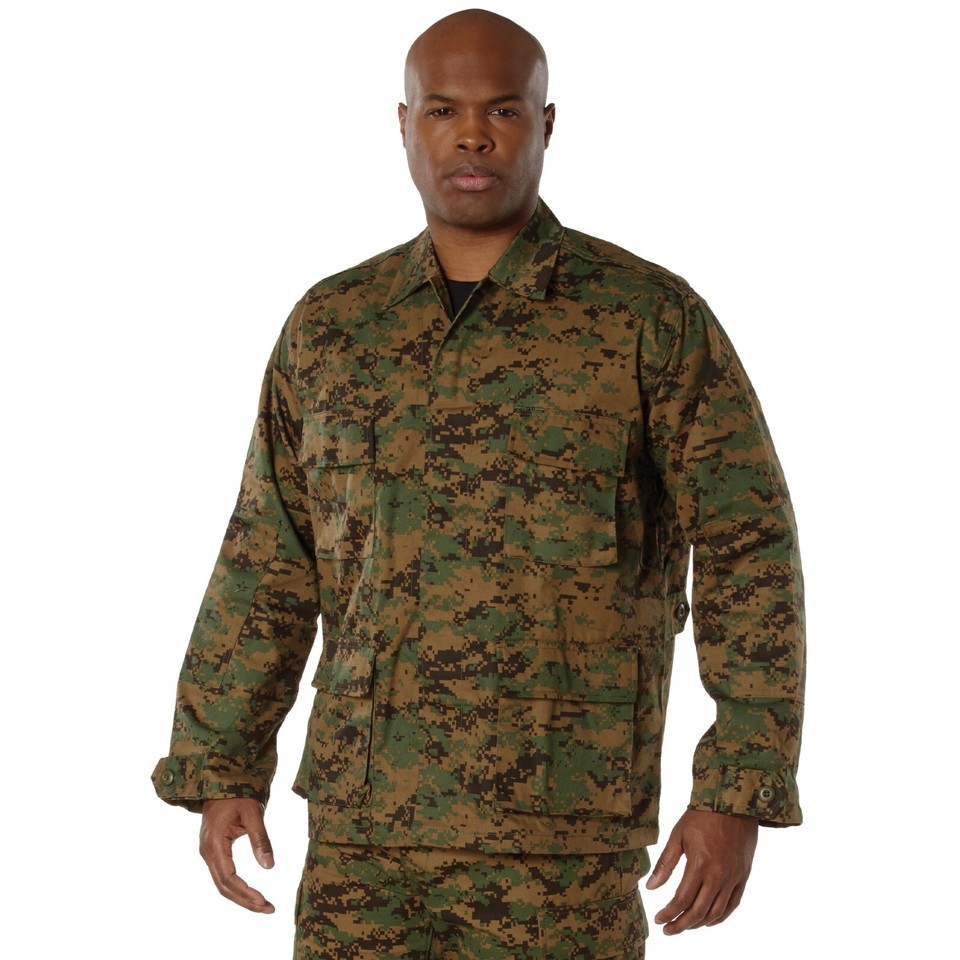 Military Type Tactical BDU Top Battle Dress Uniform Shirt | eBay