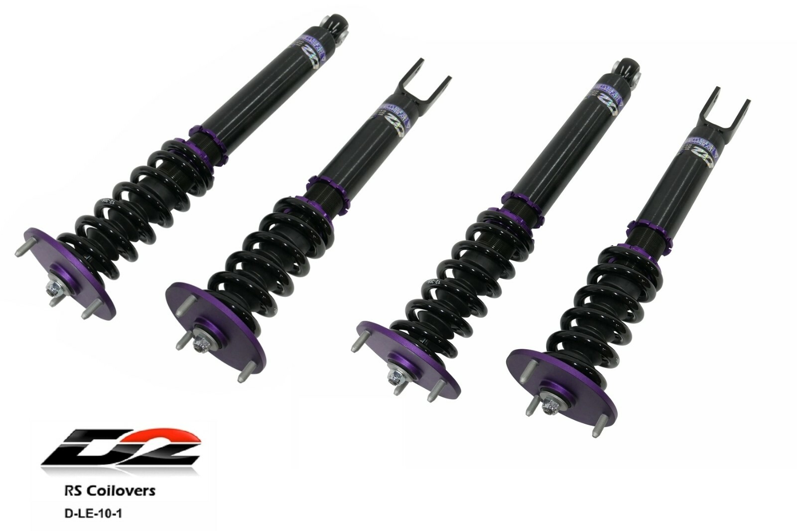 D2 RACING RS COILOVER ADJUSTABLE SUSPENSION FOR 07-17 LS460 -RWD D-LE ...
