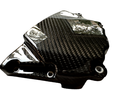 Yamaha Carbon Fiber R6 99 02 Side Chain Cover | eBay