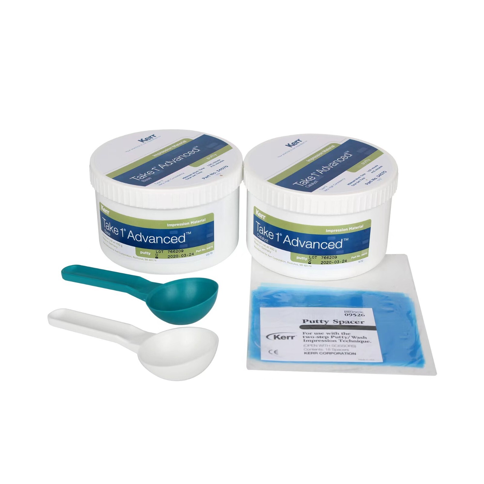 Kerr Take 1 Advanced VPS Impression Material Putty | eBay