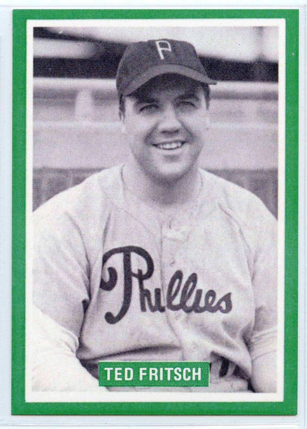 1977 Fritsch One Year Winners - #8 - Ted Fritsch - Phillies & Packers ...