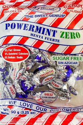 4-Pack Diana Power Mints Zero SUGAR-FREE - 3.25 oz. | eBay