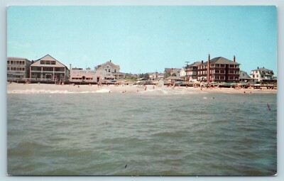 Postcard DE Rehoboth Beach Wagner's Candy Shop The Pink Pony Bar AE11 ...