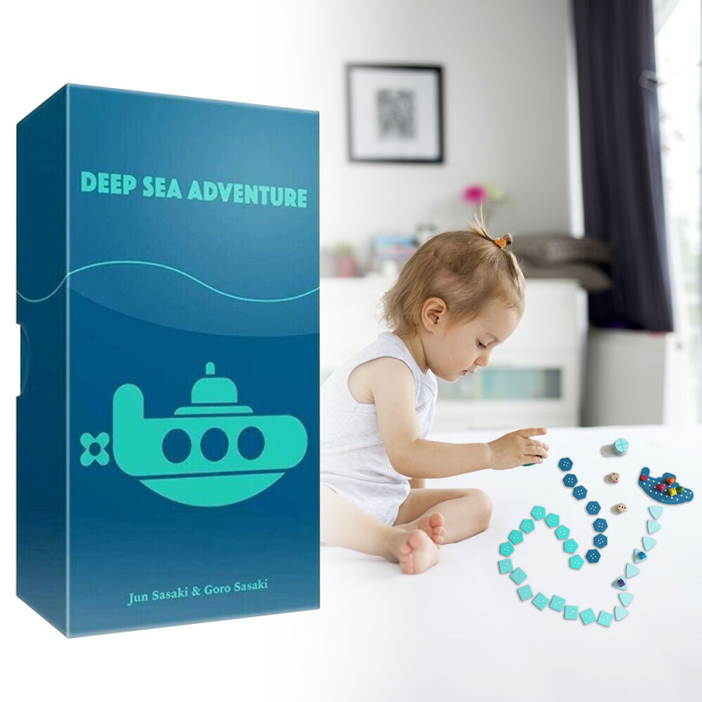 Interaction Cards Game Deep Sea Adventure Game Board Game Funny English ...