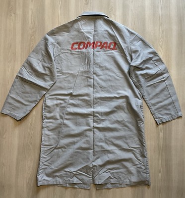 Vintage 90s Compaq Computers Lab Coat Sz 44 | eBay