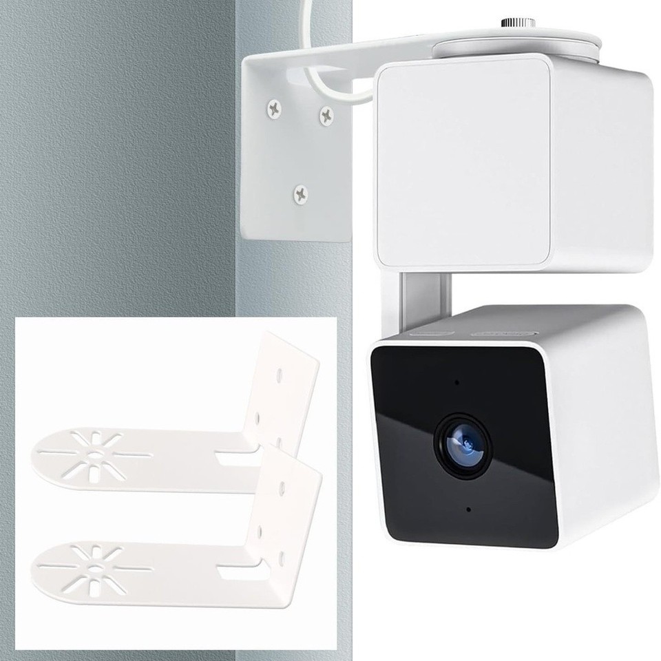 For Security Cameras Camera Mount No Drilling Installation Compact Slim ...