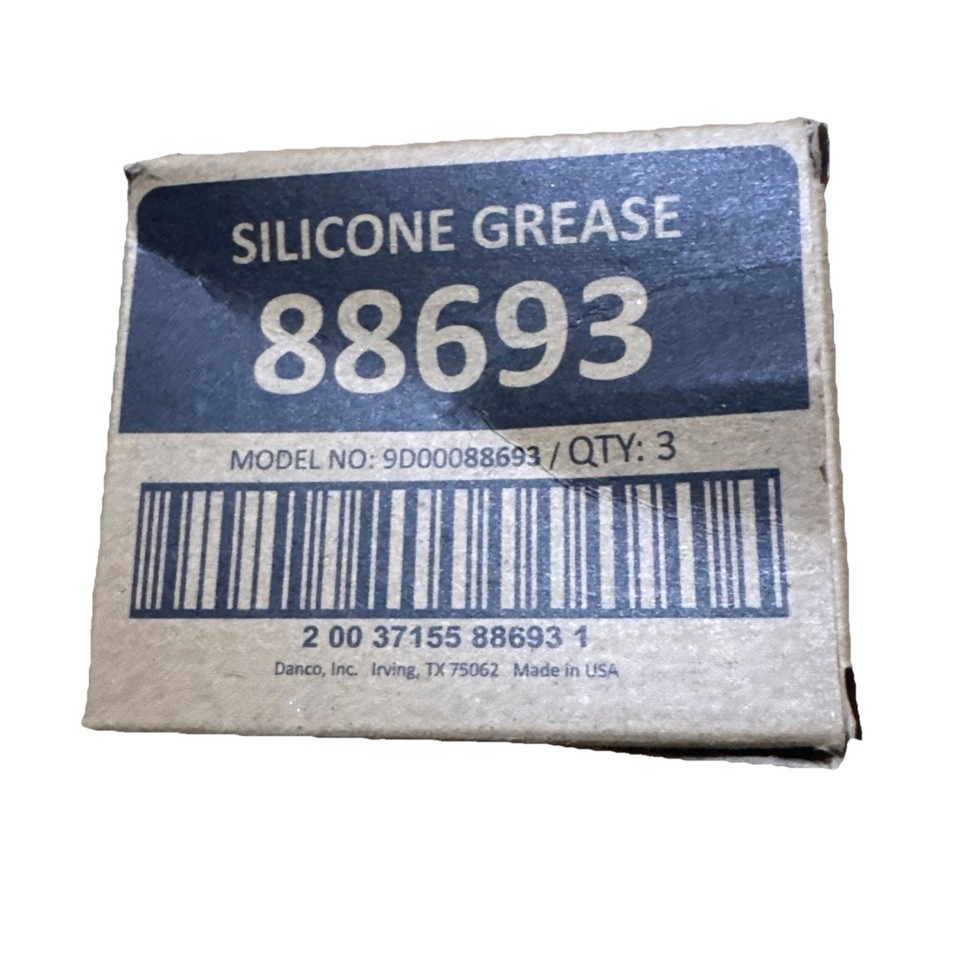 Danco 88693 Waterproof Silicone Lubricant Faucets Set Of 3 - 0.5 oz ...