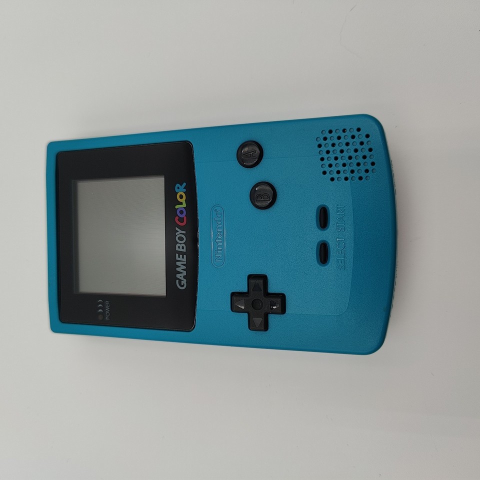 GAME BOY COLOR | TEAL | COMPLETE IN BOX NINTENDO | AUTHENTIC | TESTED ...