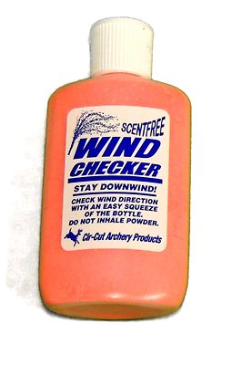 3 PK GLO WIND BREEZE POWDER INDICATOR NO SCENT FREE ARCHERY HUNTING BOW ...