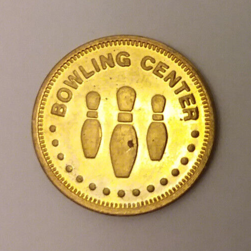 Bowling Center Arcade Game Token 24mm | eBay