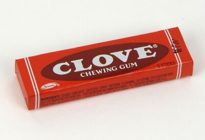 Clove Retro Nostalgic Chewing Gum 5 Sticks 80 Packs (4 boxes) Free ...