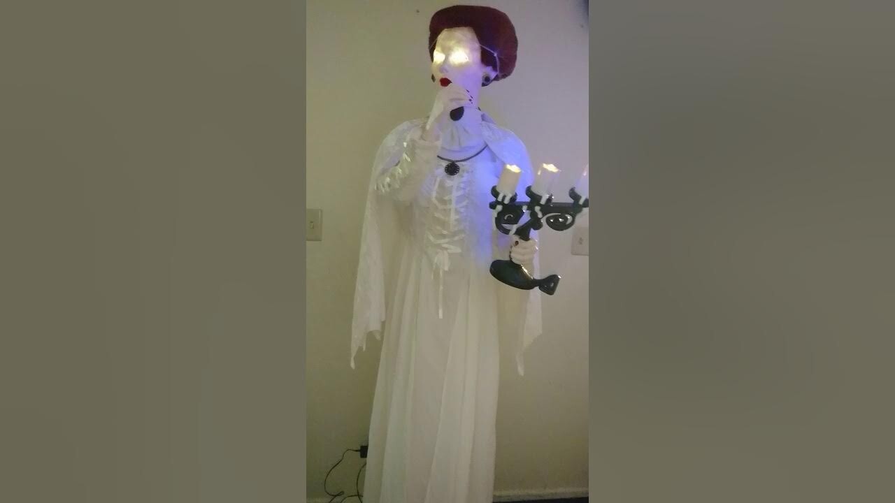 Nice Spirit Halloween Gemmy Midnight Countess Life Size Animatronic ...
