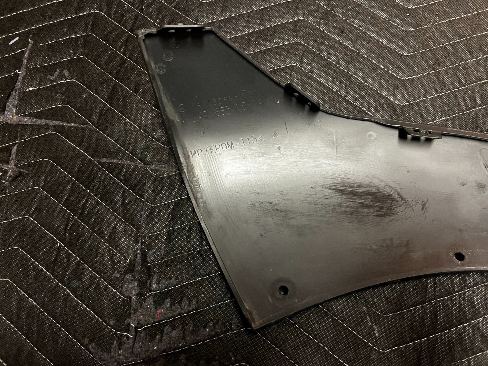 2020+ MERCEDES-BENZ GLA H247 FRONT BUMPER LEFT LOWER TRIM A2478850504 ...