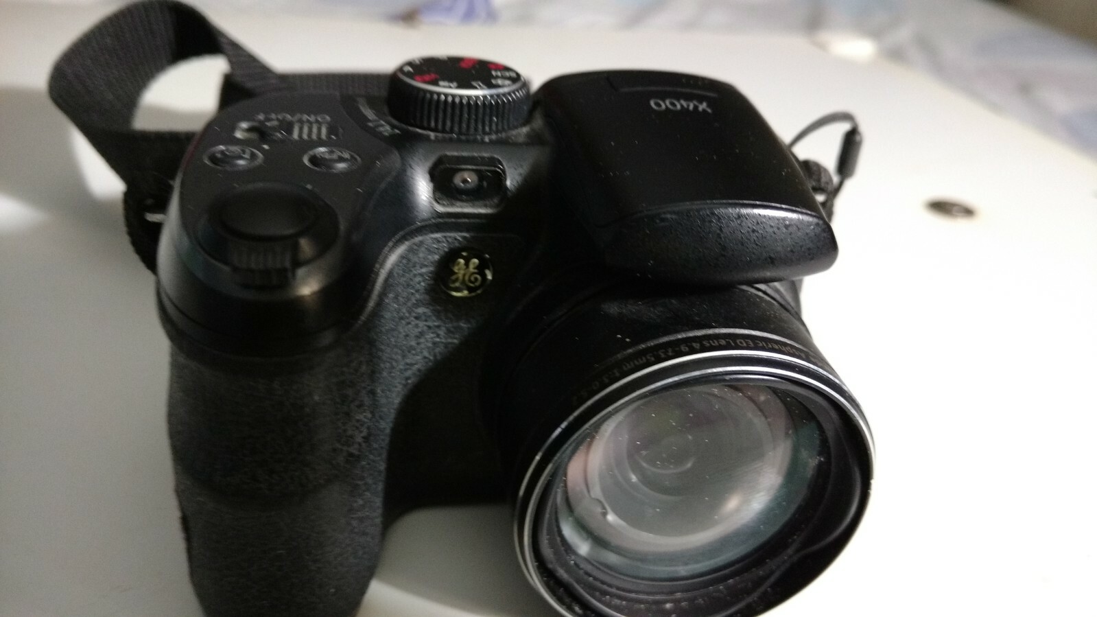 GE X400 Black 14.1 MP Digital Camera with 2.7" LCD, Optical Image ...