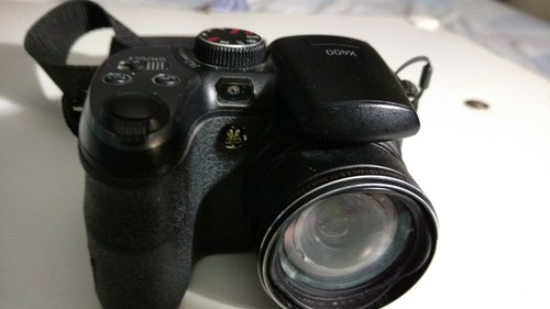 GE X400 Black 14.1 MP Digital Camera with 2.7" LCD, Optical Image ...