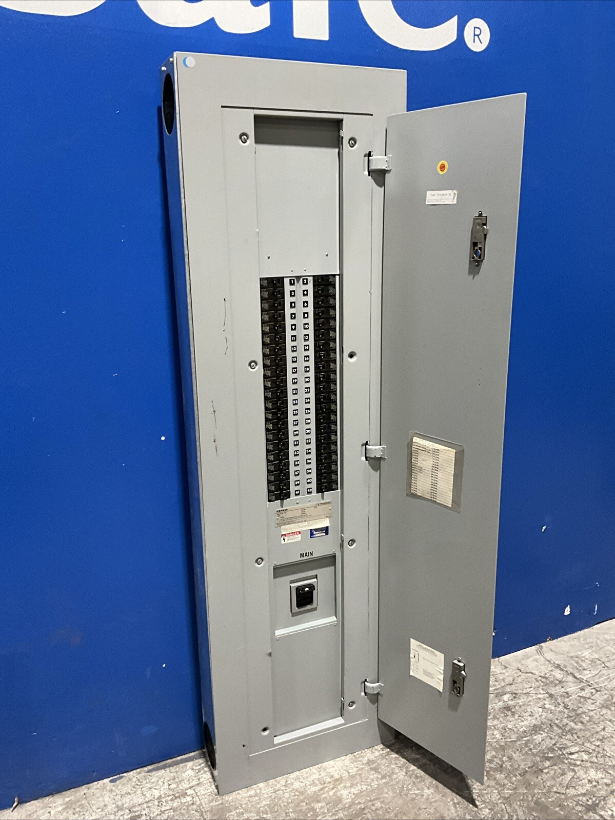 Siemens 400 Amp Main Panel 208V 3PH 4W W/BREAKERS cat no. CDP-7 🟦 | eBay