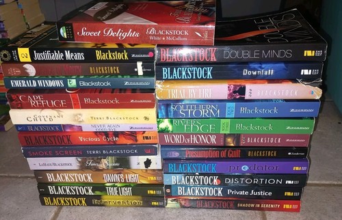 Lot 24 Terri Blackstock Christian Fiction Suspense Action Intrigue Pb ...