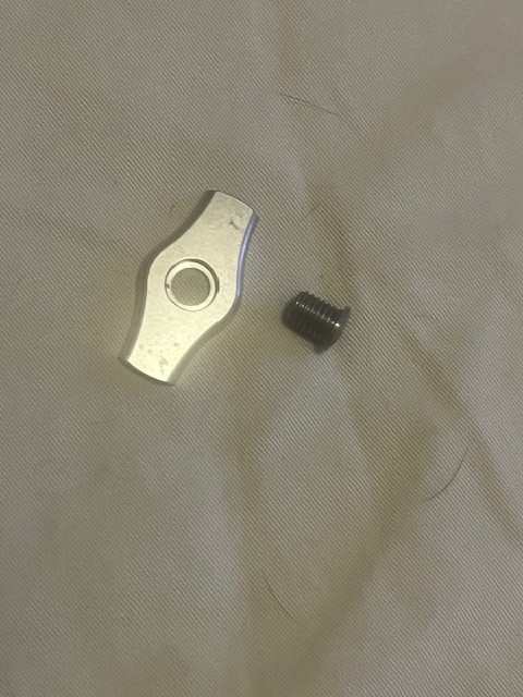 #1 Remington rolling block Pin Retainer Plate and Mounting Screw | eBay