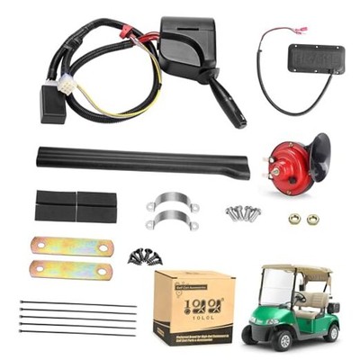 Golf Cart Turn Signal Kit for Yamaha Club Car EZGO with 9-pin Plug ...