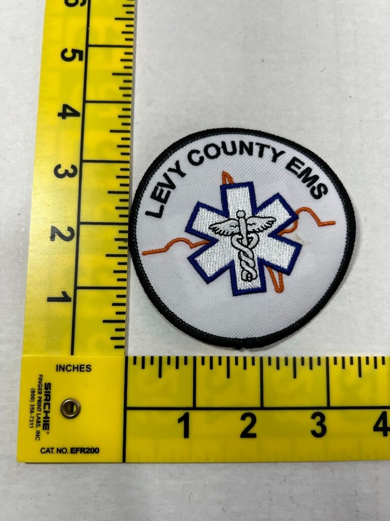 Levy County Florida EMS Shoulder Patch | eBay