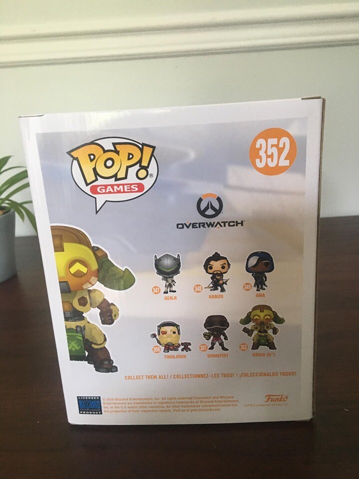 Funko pop! Pop in a box ORISA - OVERWATCH | eBay