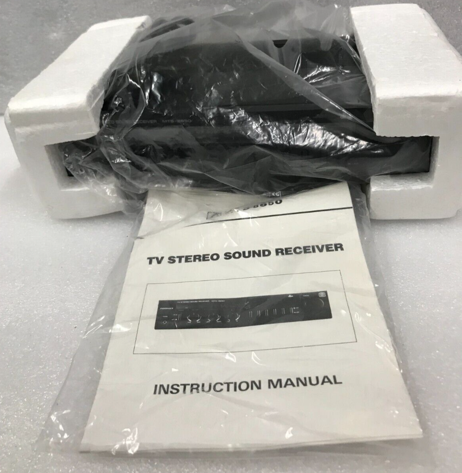 Promax MTS-8650 TV Stereo Sound Receiver For All Monaural and Stereo ...