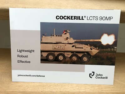 John Cockerill Defense (Belgium) LCTS 90MP 90mm turret brochure | eBay