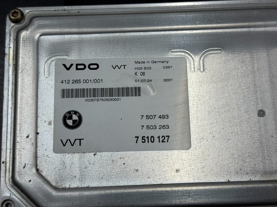 Control Unit Valve Timing BMW E46 316i 318i N42 Valvetronic 7510127 | eBay