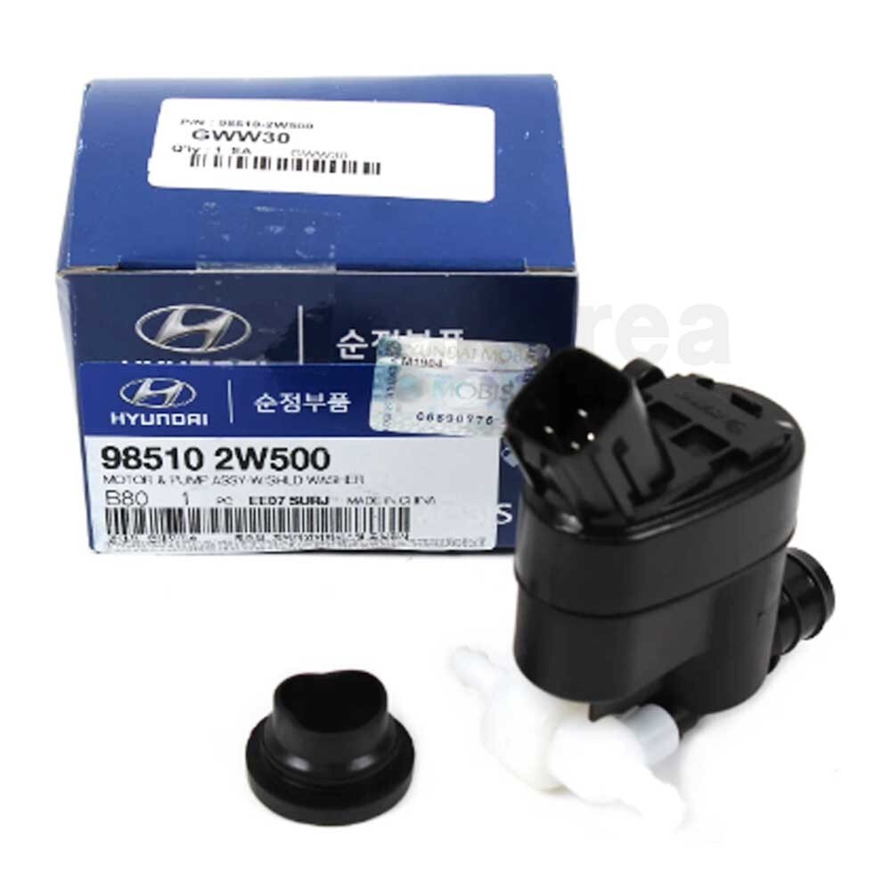 Genuine 985102W500 Windshield Washer Pump For HYUNDAI ELANTRA GT 2018 ...