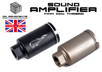 Airsoft Sound Hog Sound Amplifier 14mm ccw Element available in Black ...