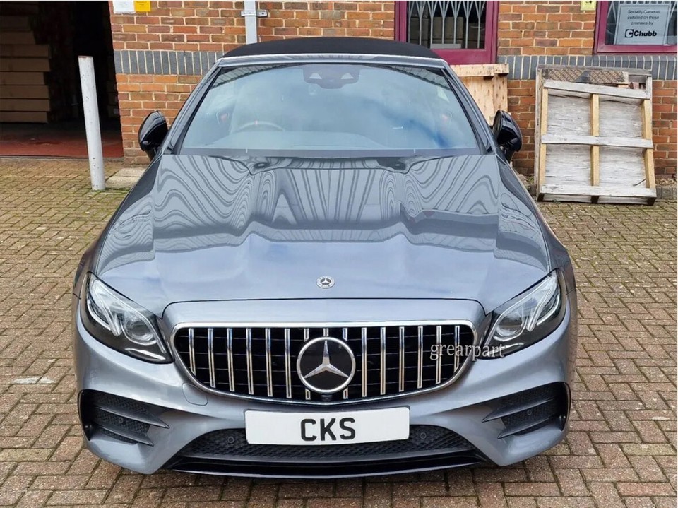 For Mercedes Benz W213 S213 E300 E400 Grill 2016-2020 Grille W/CAMERA ...